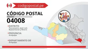 Código Postal Distrito Paucarpata 【 CPN del Perú